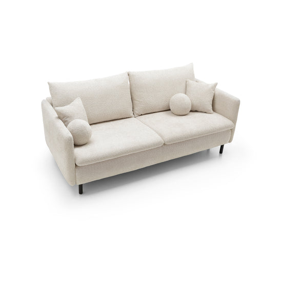 Sofa Oland z funkcją spania Jasny Beż (Abriamo 03) | BESIMO